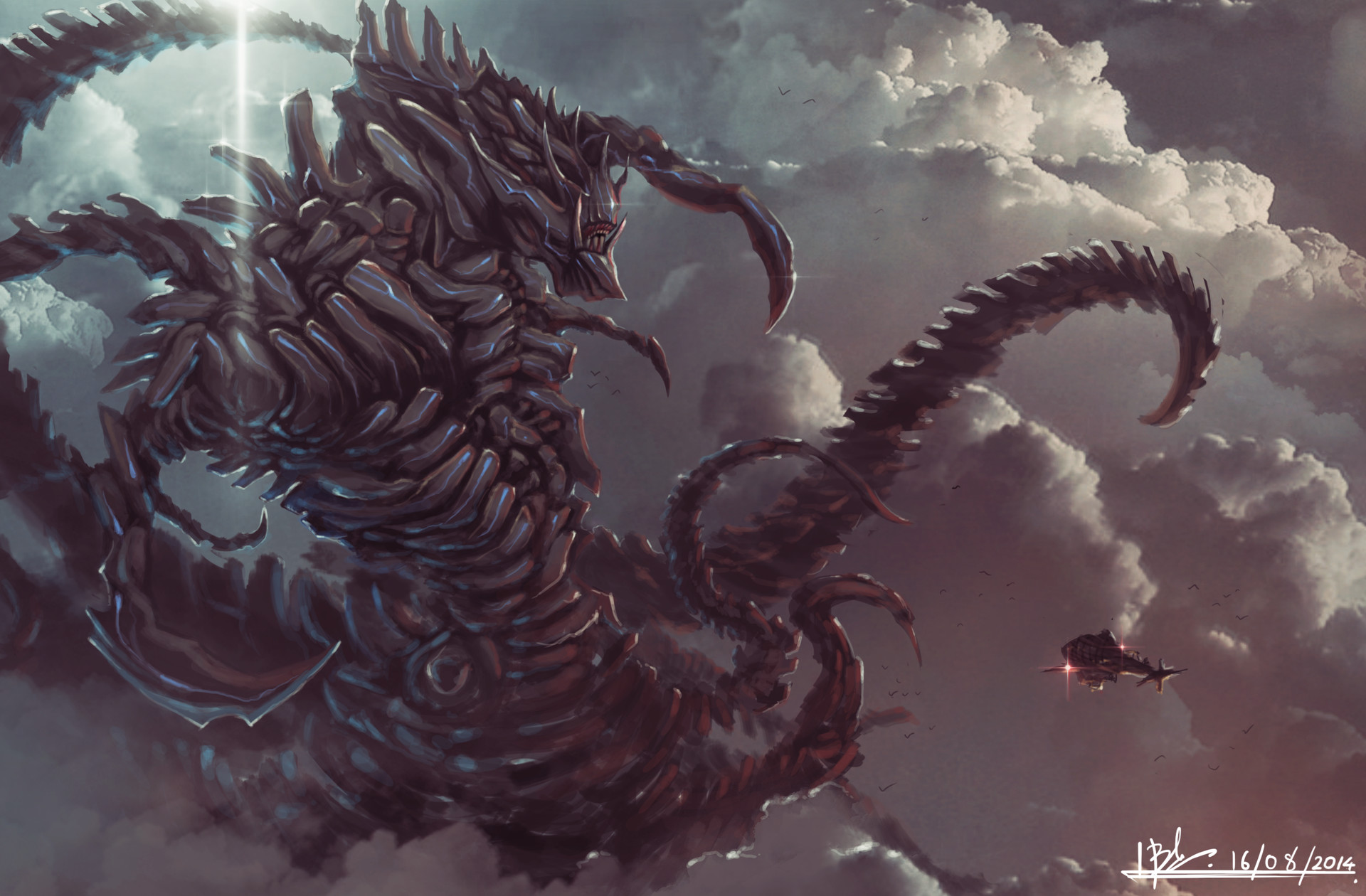 ArtStation - Monster Alien old work 2014