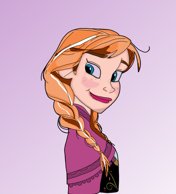 ArtStation - Anna (Frozen)