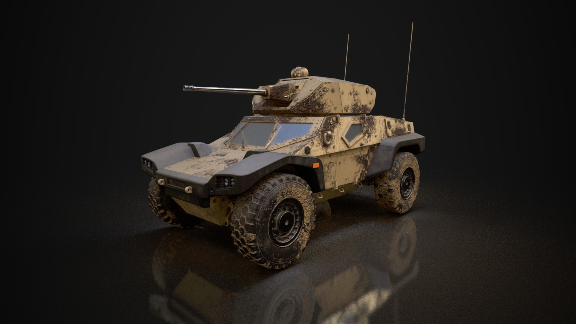 Erik Duncan - Panhard CRAB - Military Vehicle