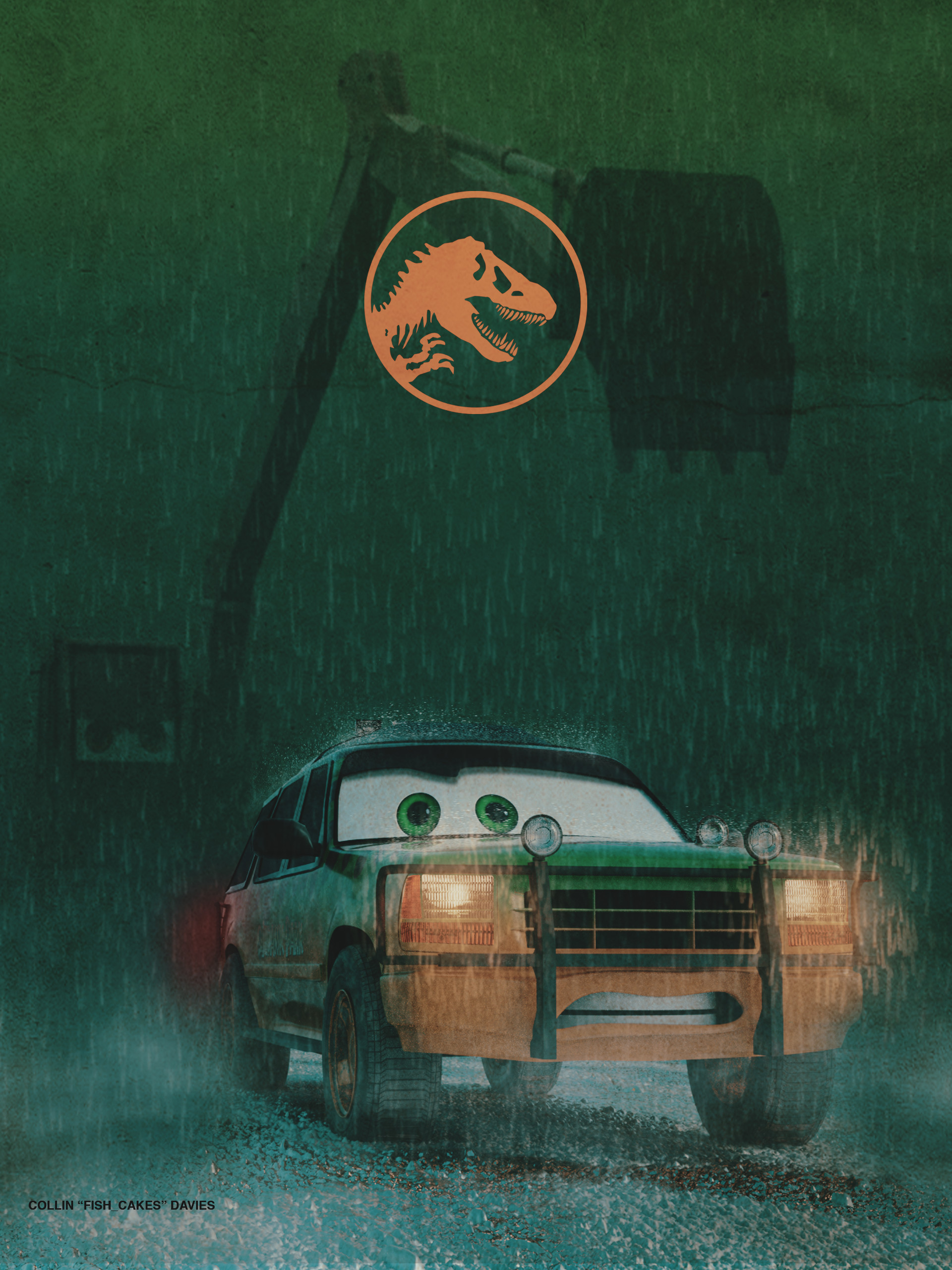 Jurassic Park Vehicles Concept Art