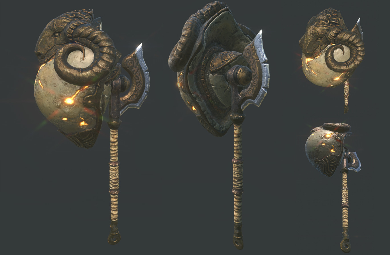 Silvanus Alwin - Magical Hammer