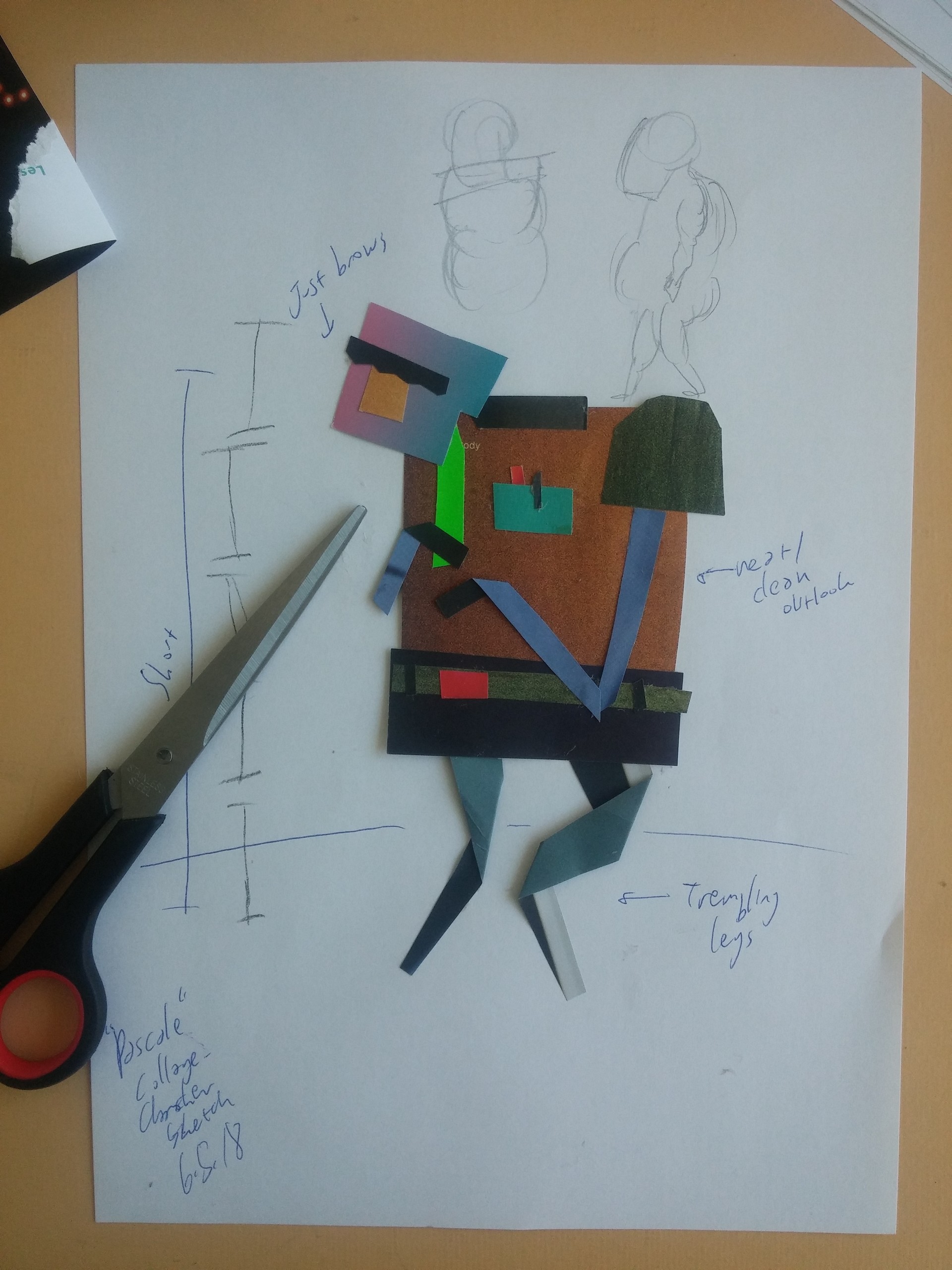 ArtStation - Collage Character Sketches