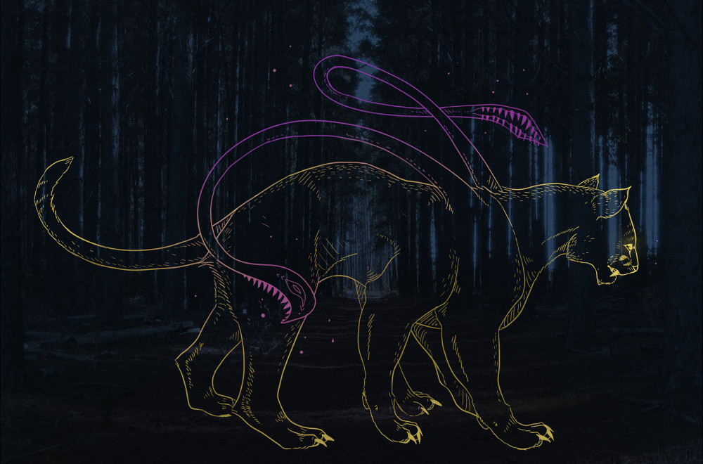 ArtStation - D&D: Displacer Beast