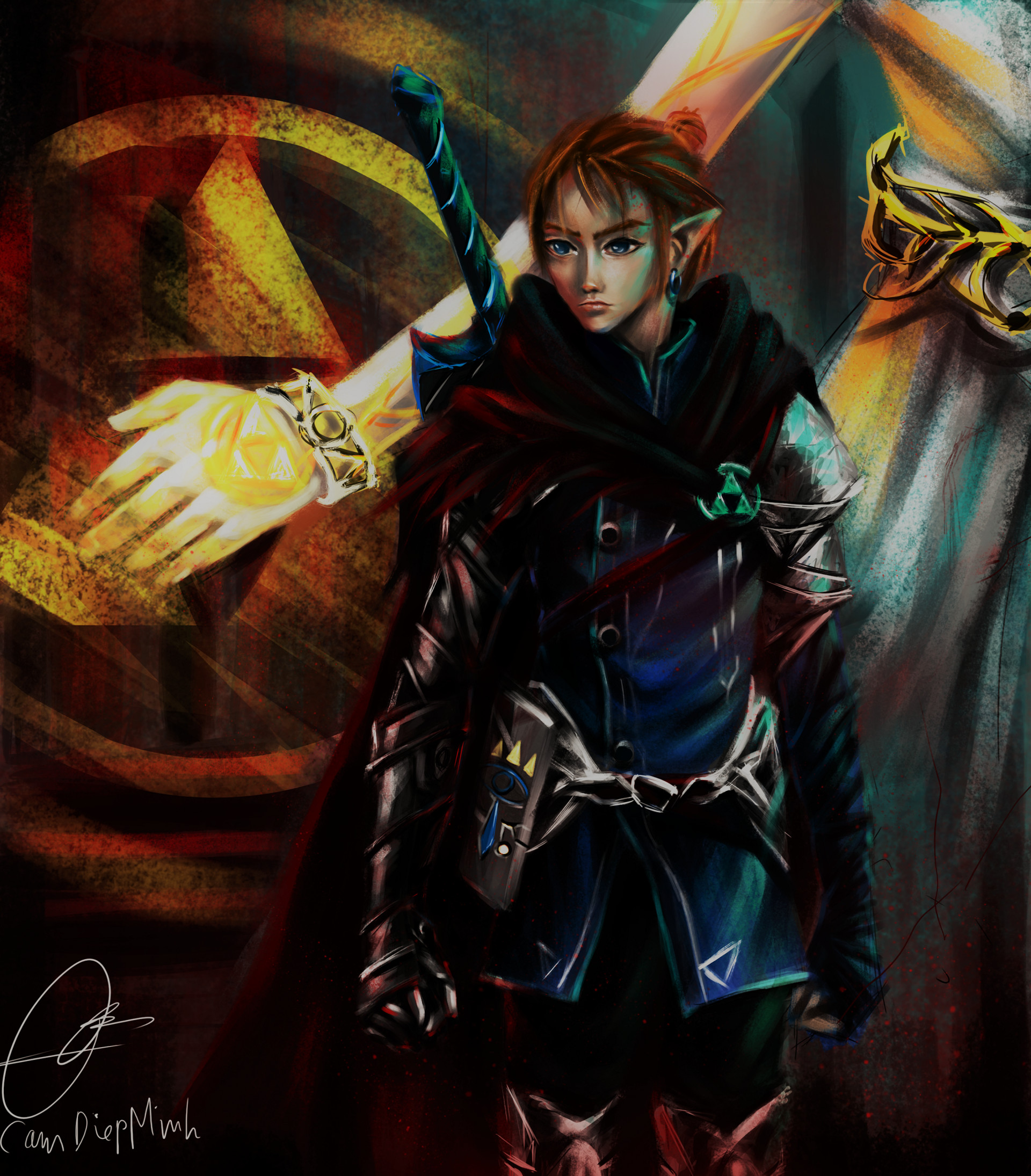 Zelda Link Concept Art