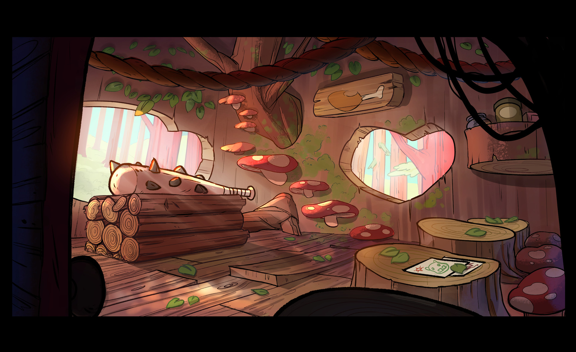 ArtStation - Troll classroom