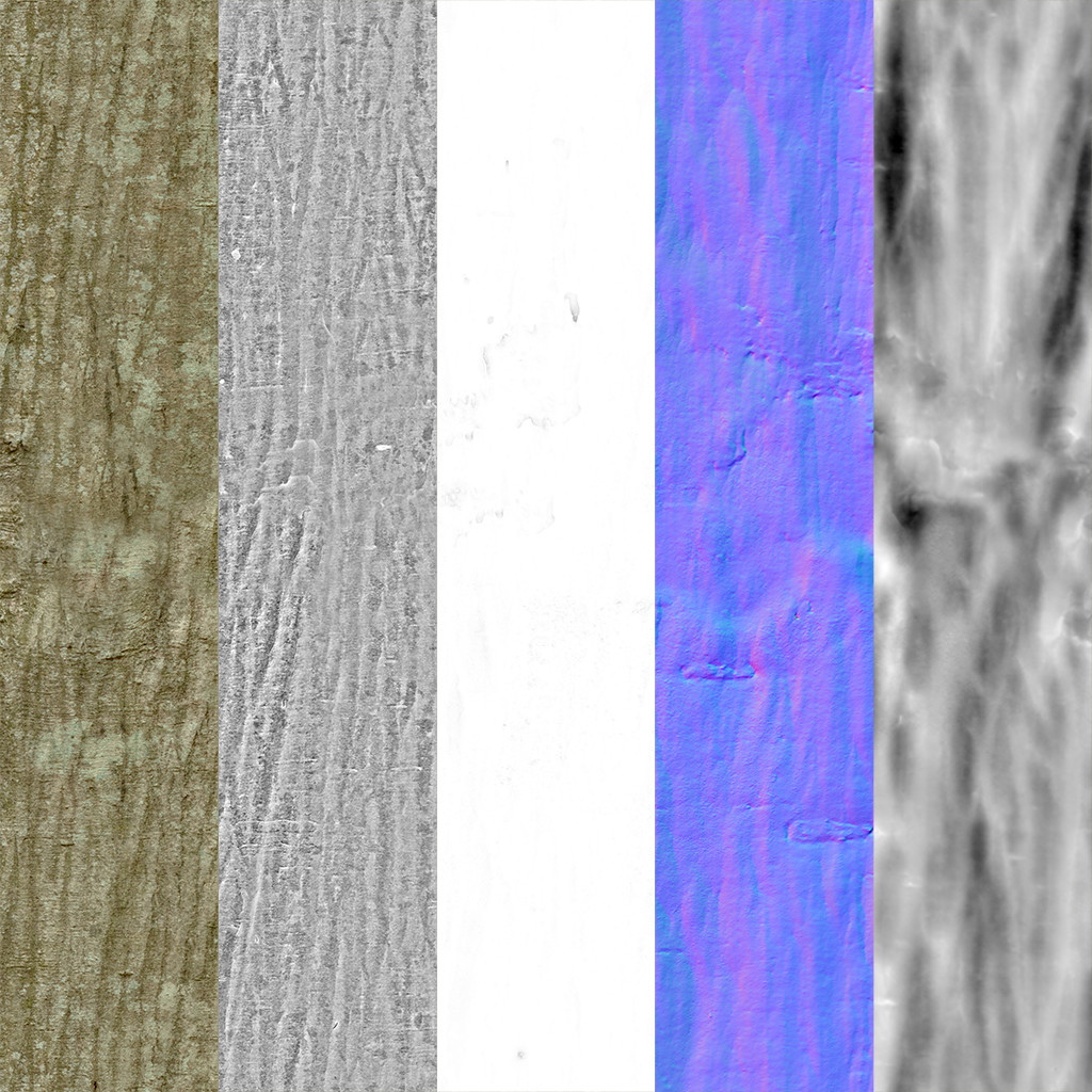 Syuya Mukai - Tree Bark 002 - photogrammetry based Tile Texture