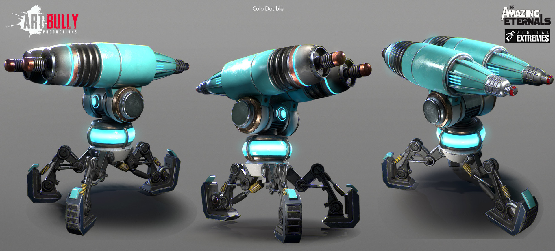 ArtStation - Olo double turret