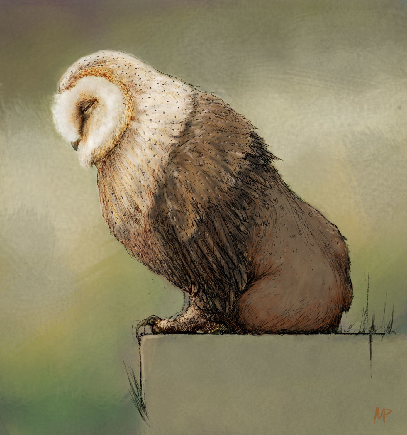 ArtStation - Owlbear, Martin Pedersen