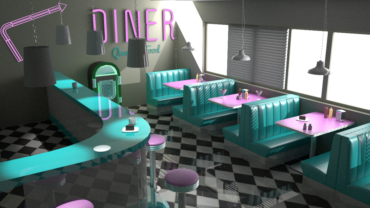 1960s diner