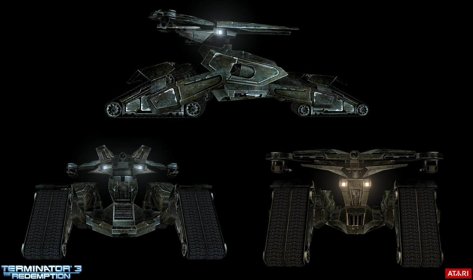 ArtStation - Skynet Tank and Titan Vehicles