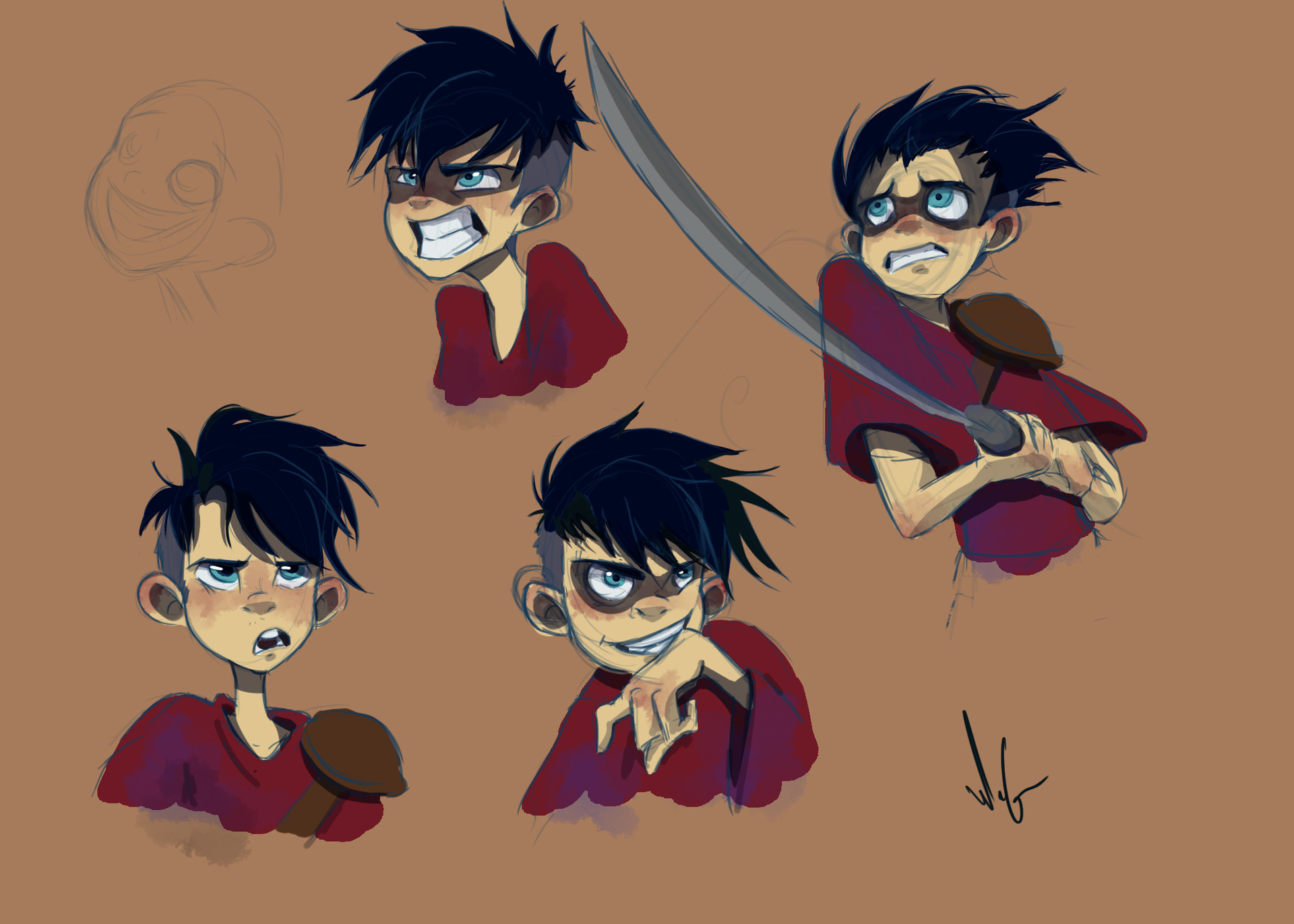 ArtStation - Fast Character Desing Expressions