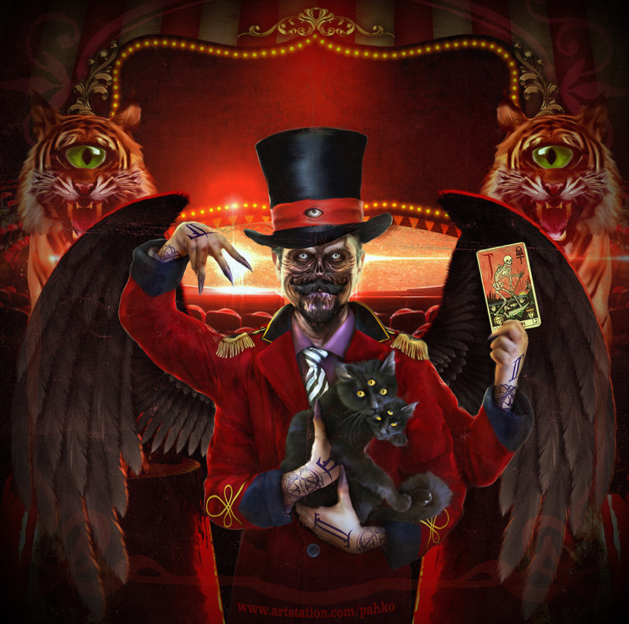 ArtStation - Freakshow Ringmaster