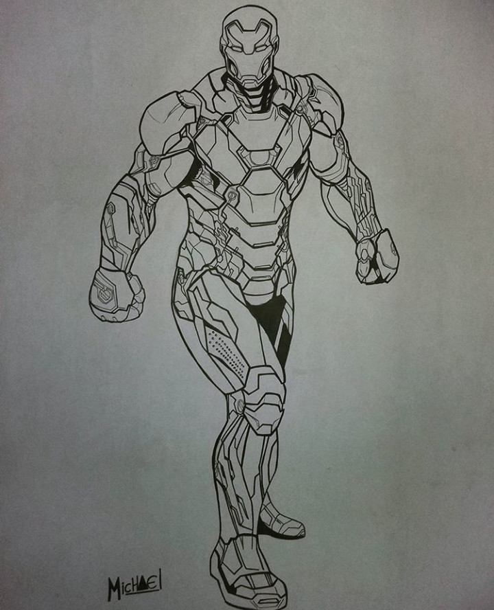 ArtStation - Iron man