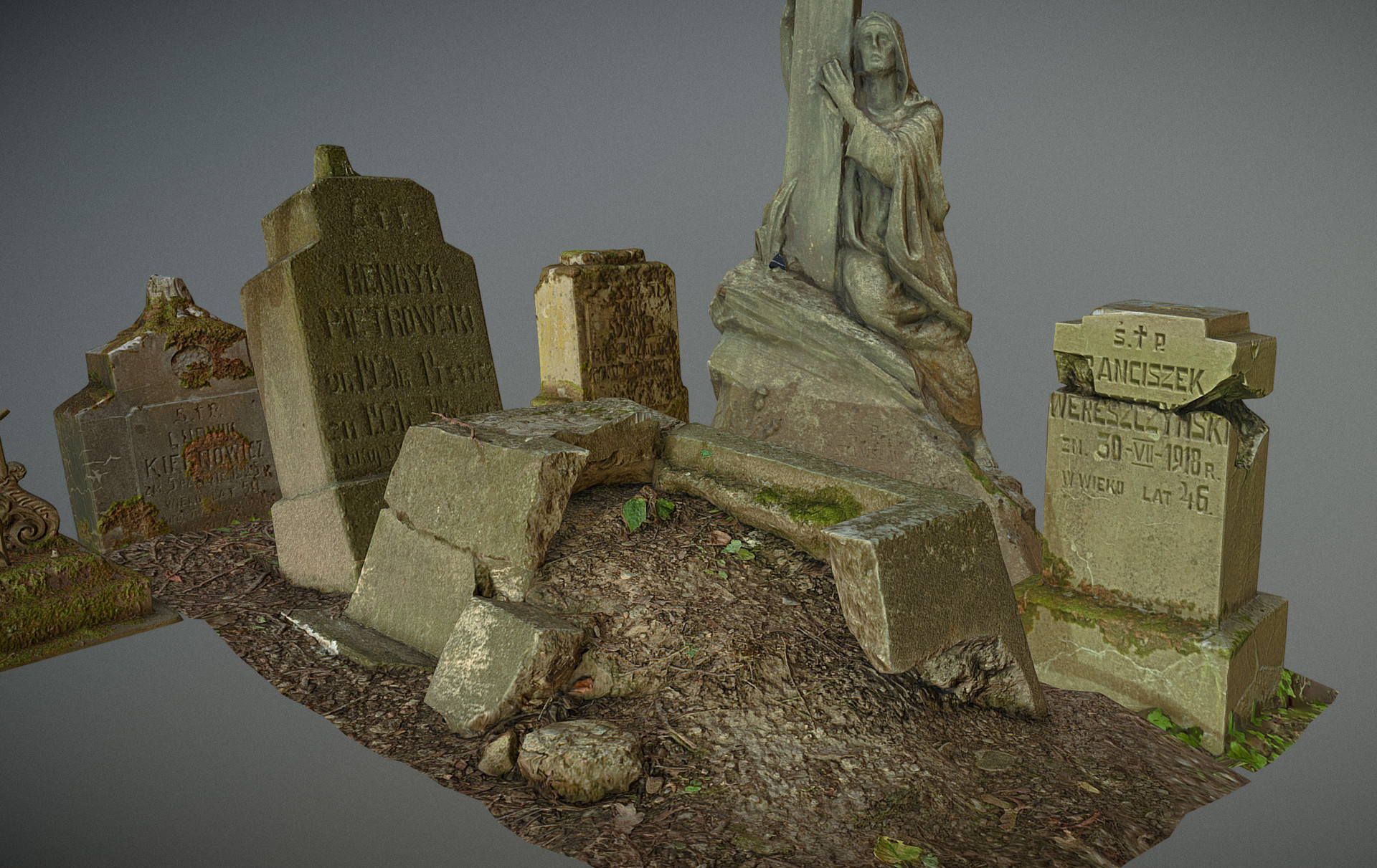 Mantas Talmantas - Photorealistic gravestones from eastern European ...