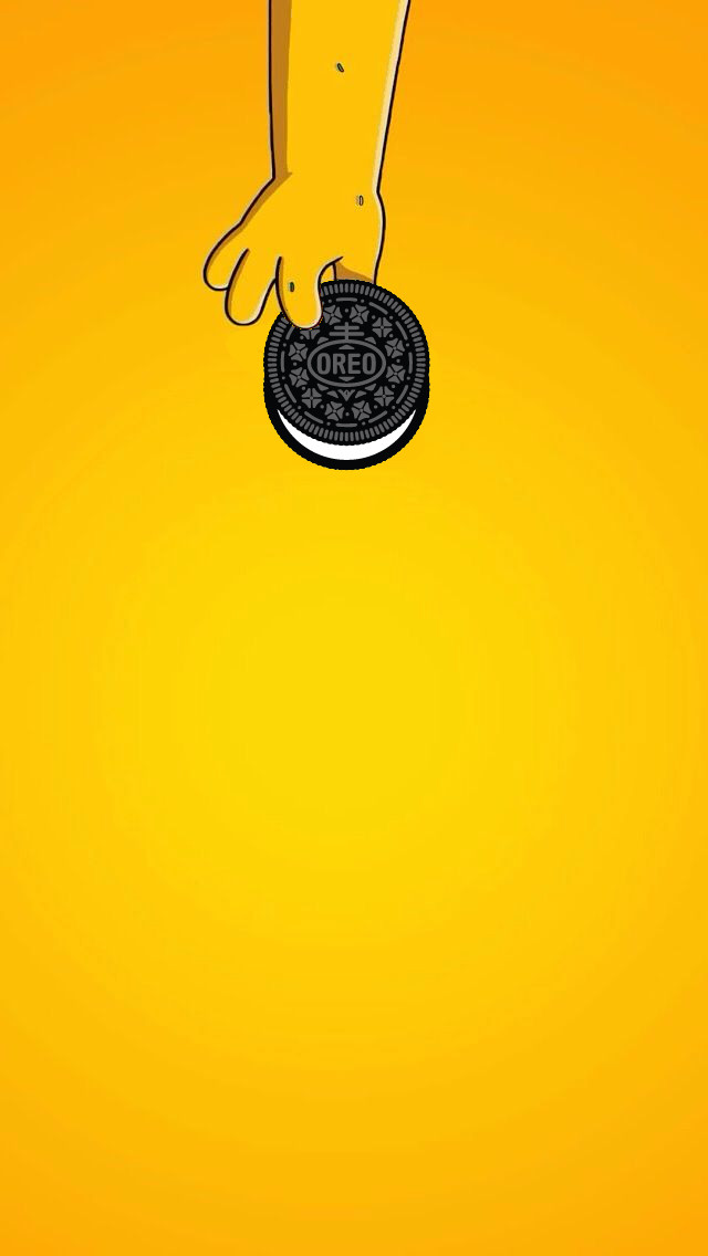 ArtStation - Homer Simpson Android Oreo