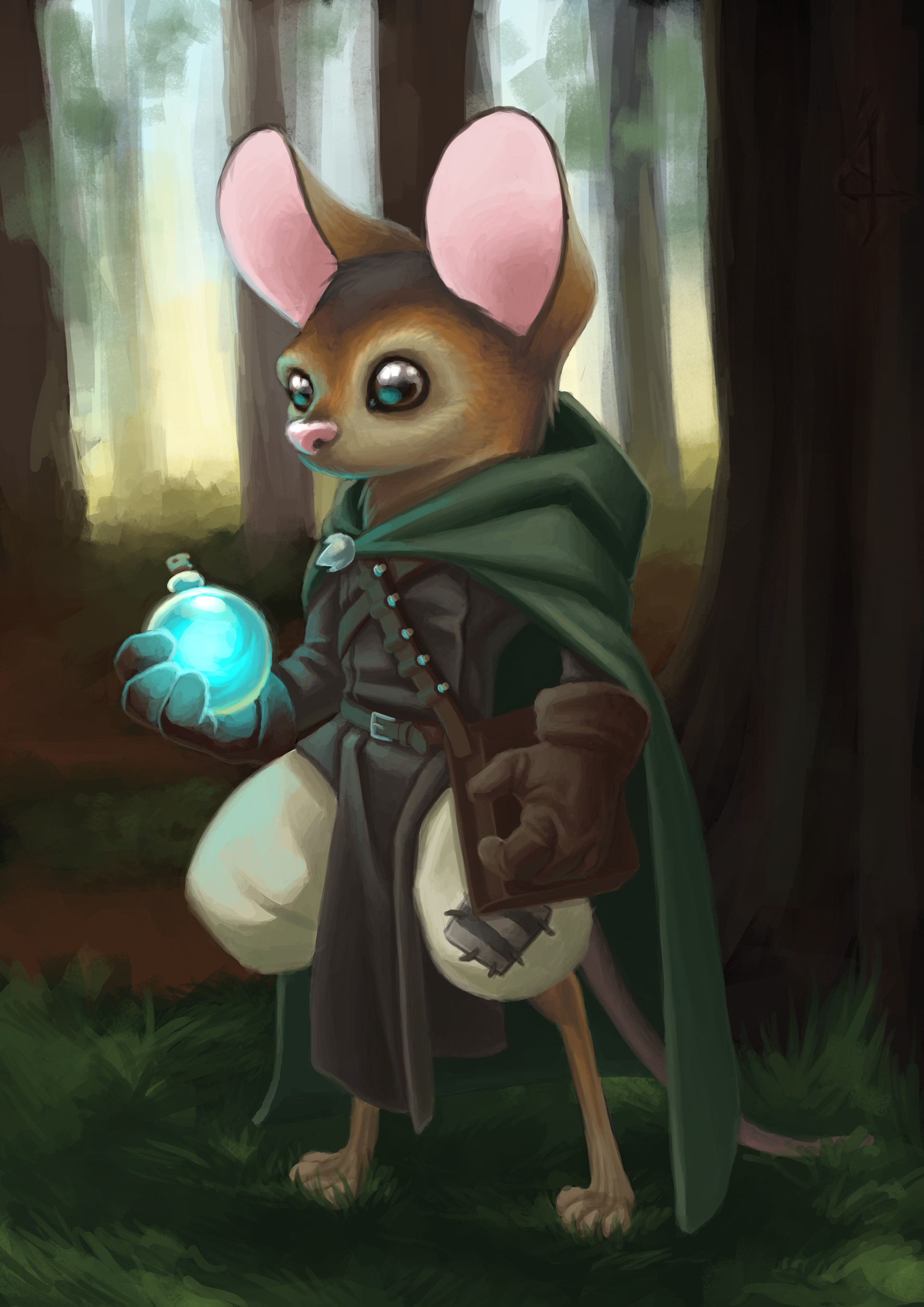 ArtStation - Mousefolk Alchemist