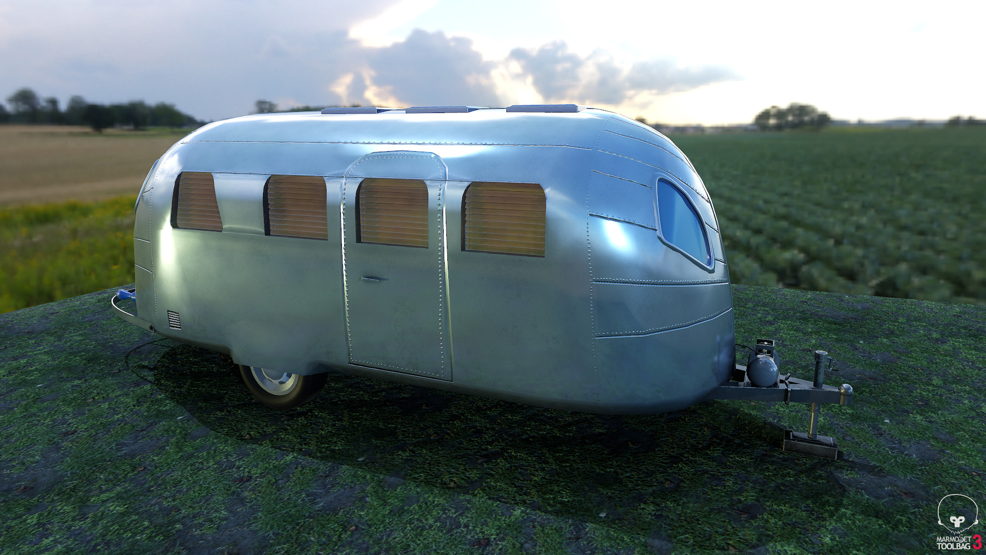 ArtStation - 1936 Airstream Clipper