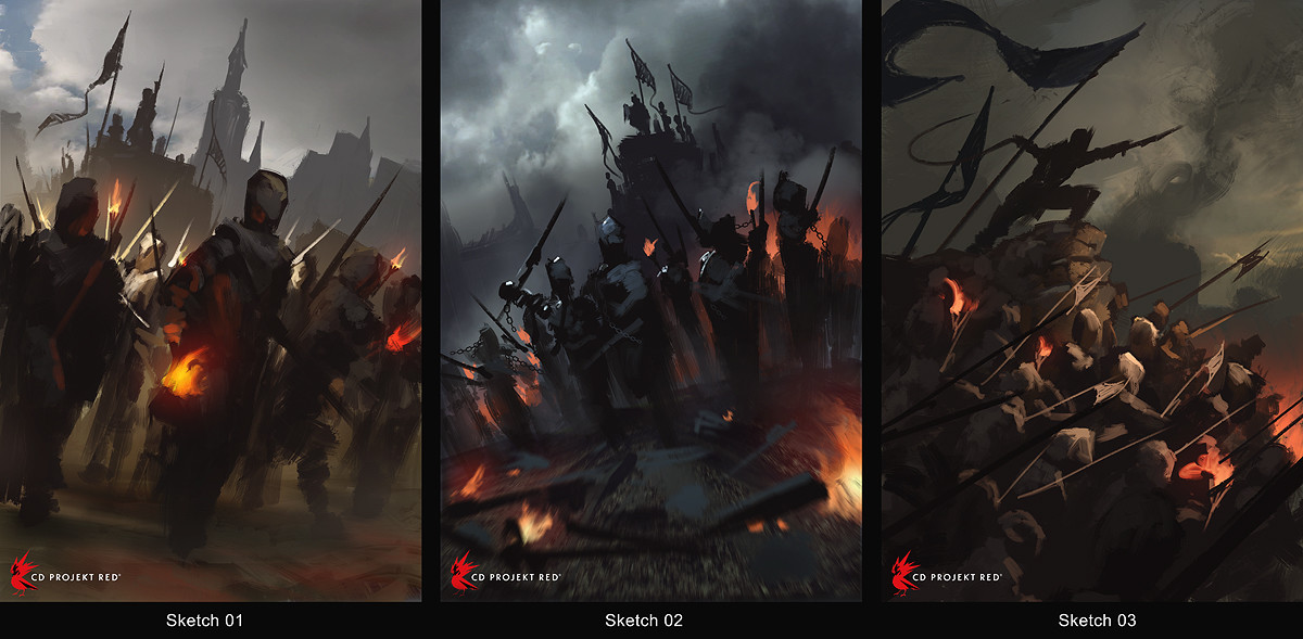 Bryan Sola - GWENT Card Game - Nilfgaardian Slave Infantry