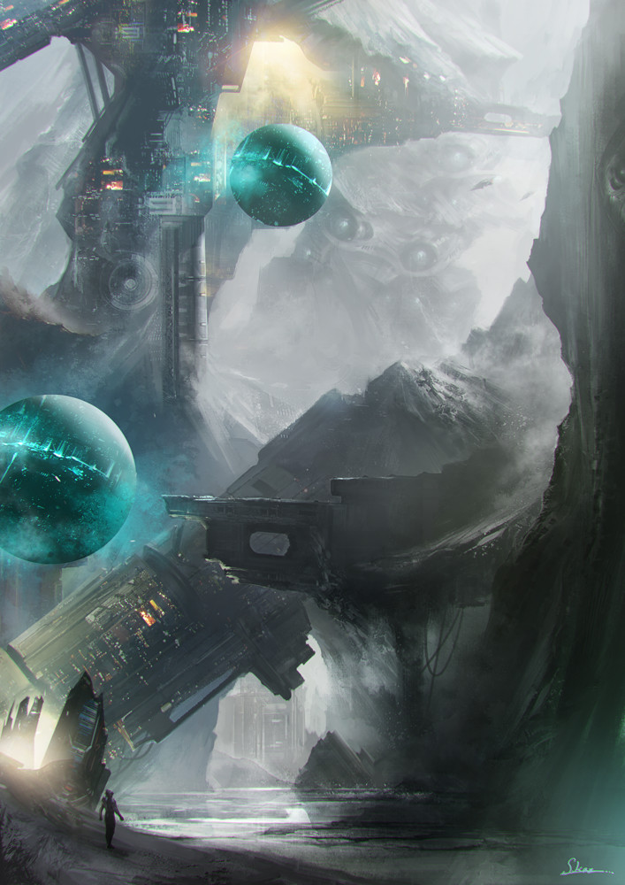 ArtStation - Alien base