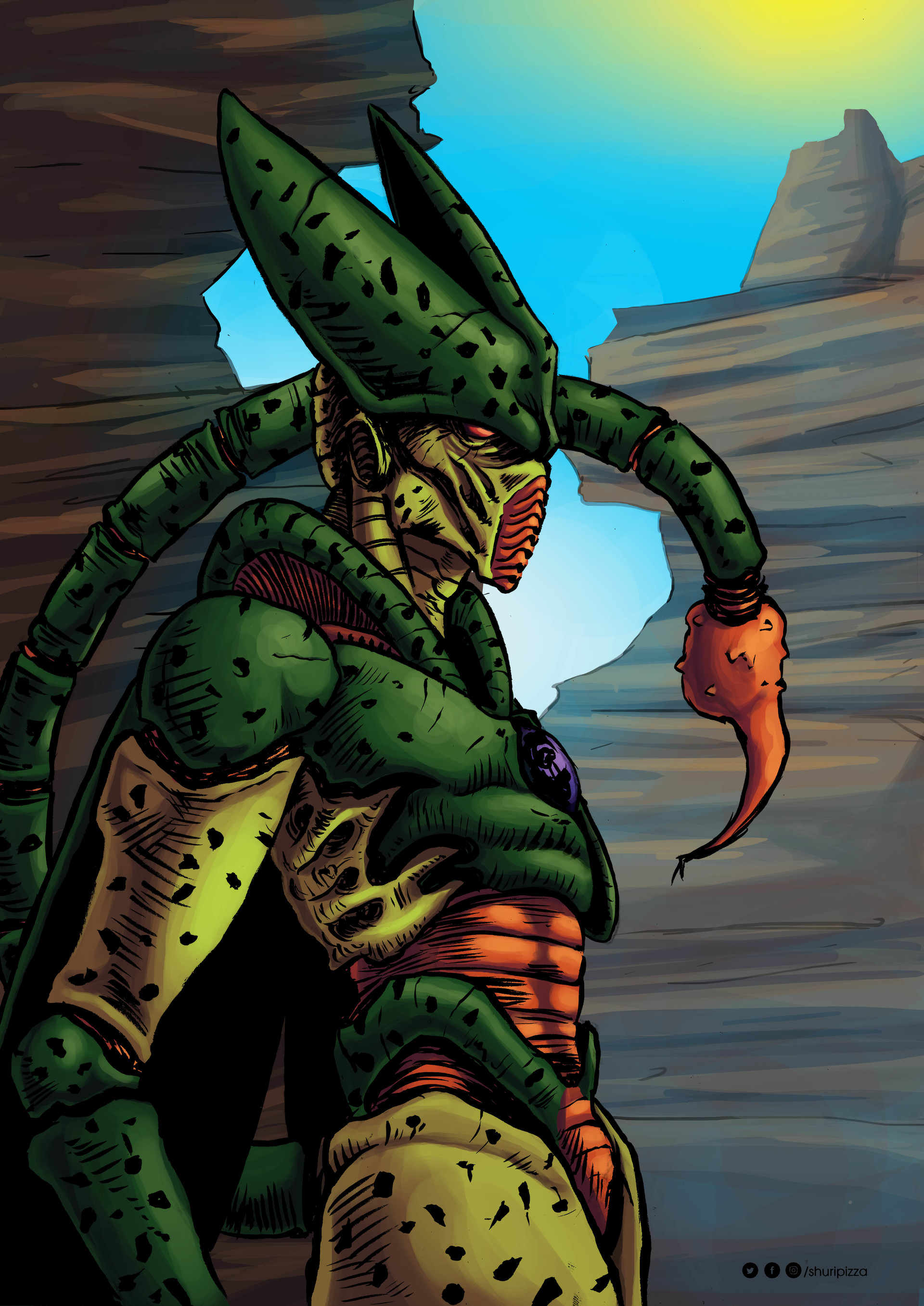 Cell Dbz Wallpaper 4k