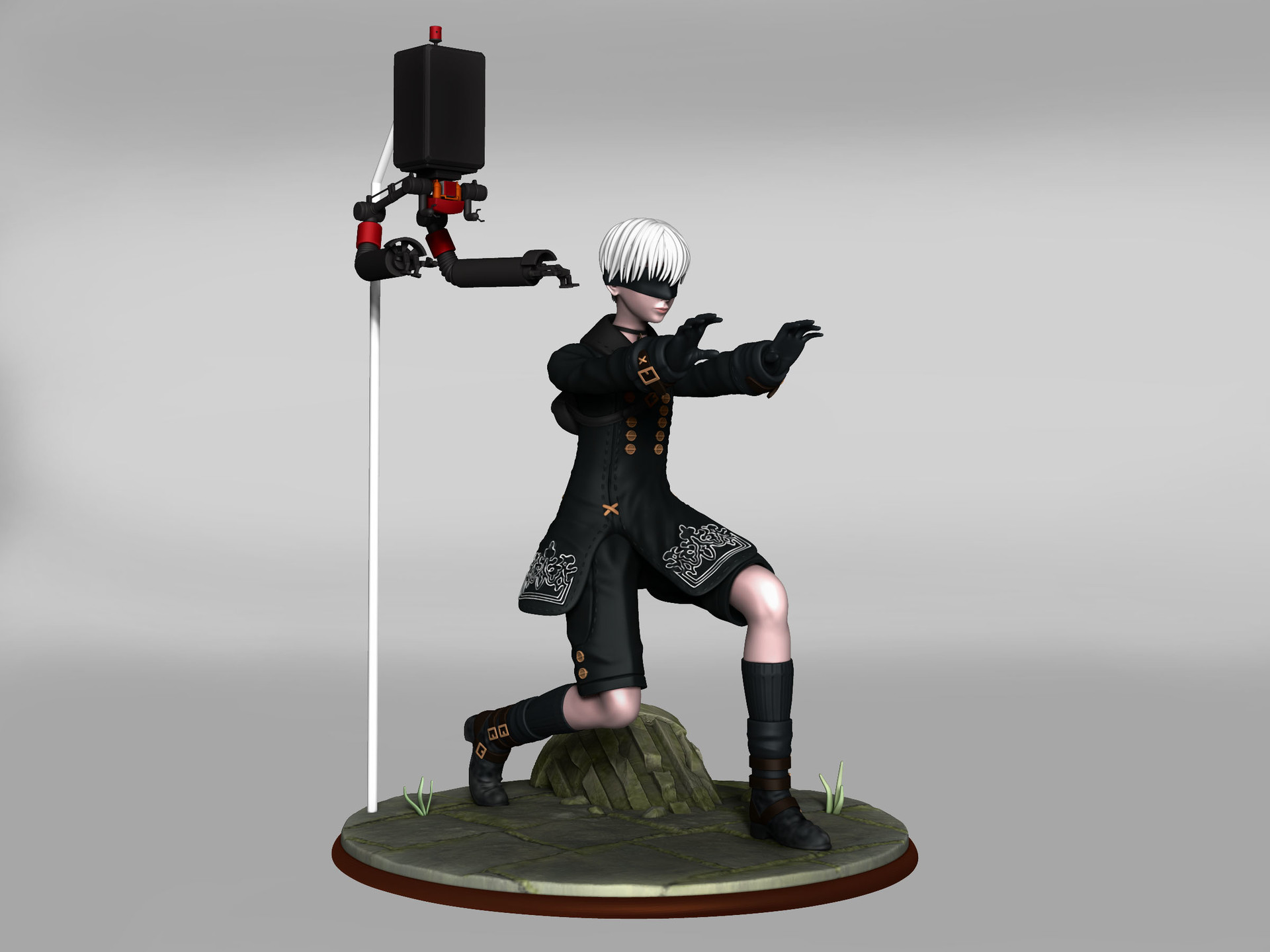 ArtStation - yorha 9s,nier:automata