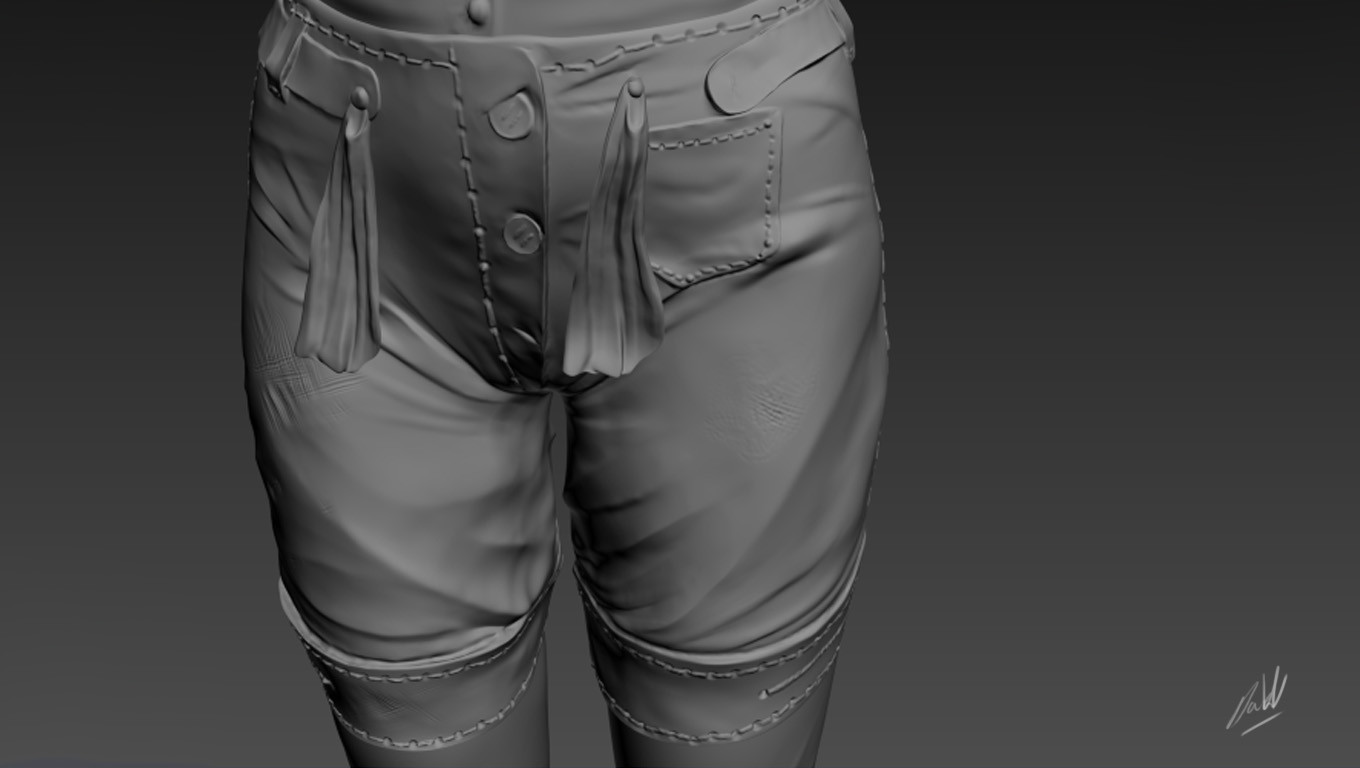 ArtStation - Shorts WIP