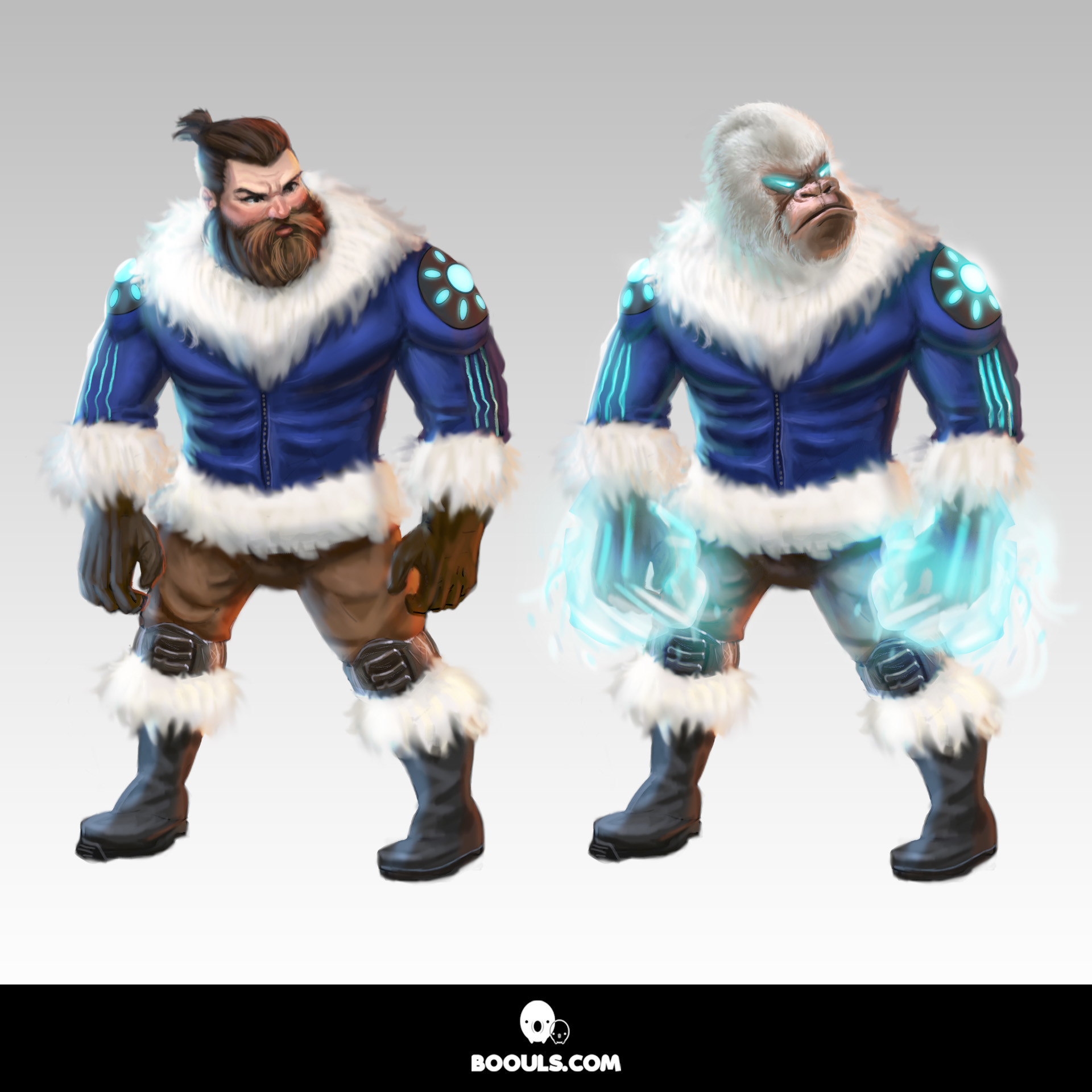 ArtStation - Snow Monkey