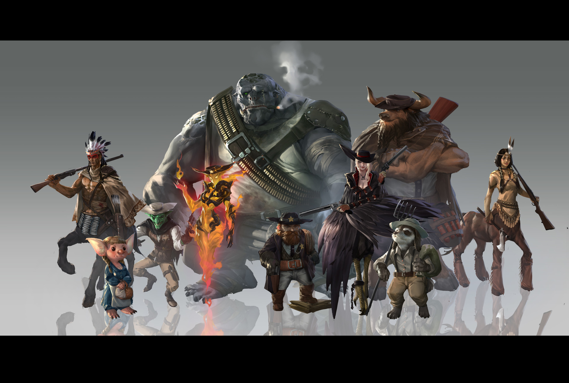 ArtStation - wild west challenge