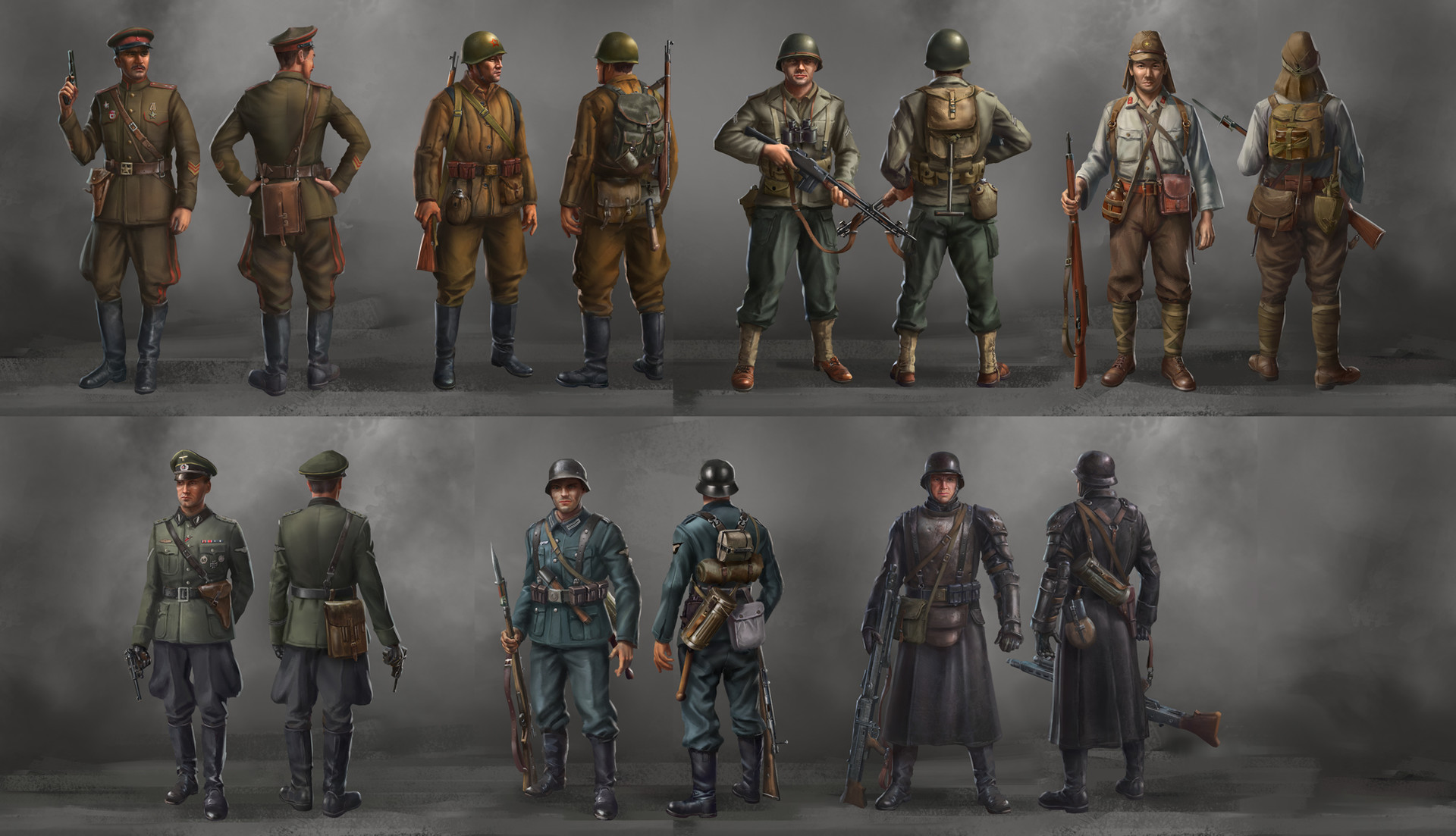 ArtStation - Chracters for shooter