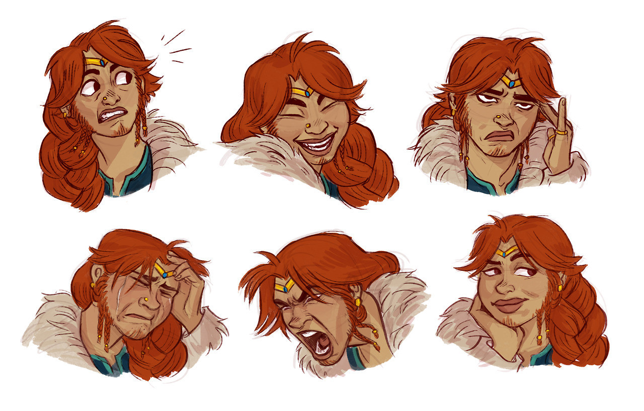 ArtStation - Expression Sheets