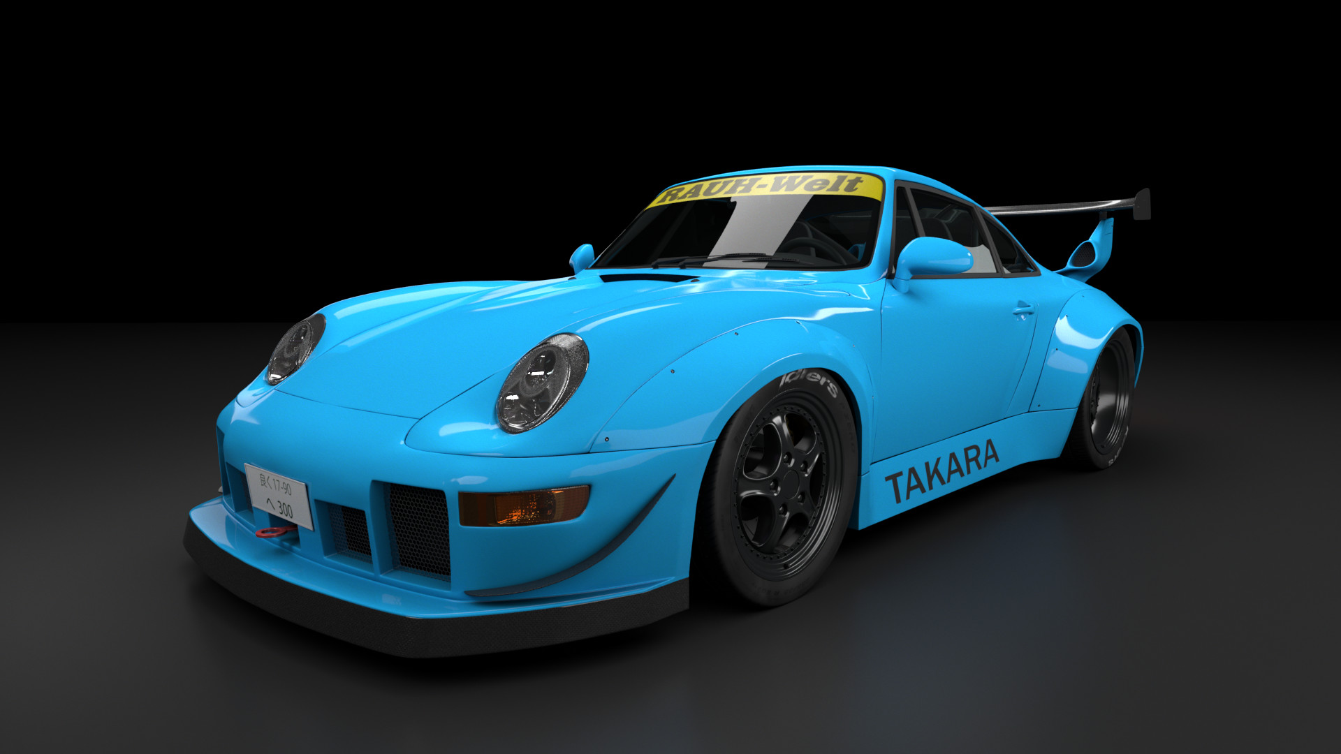 ArtStation - Porsche RWB