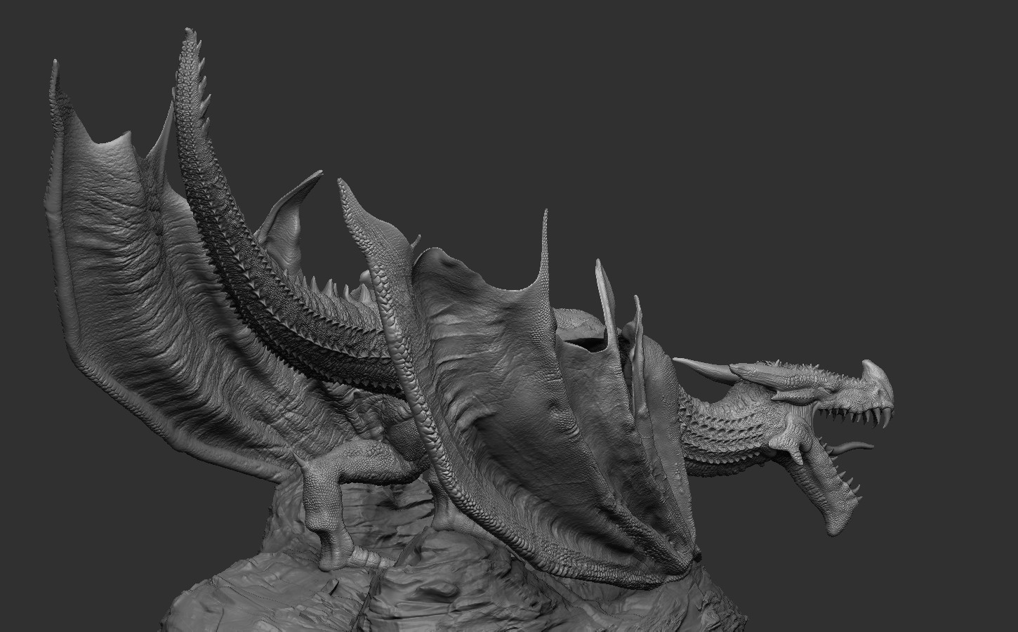 Cameron MacRae - ZBrush Dragon Sculpt