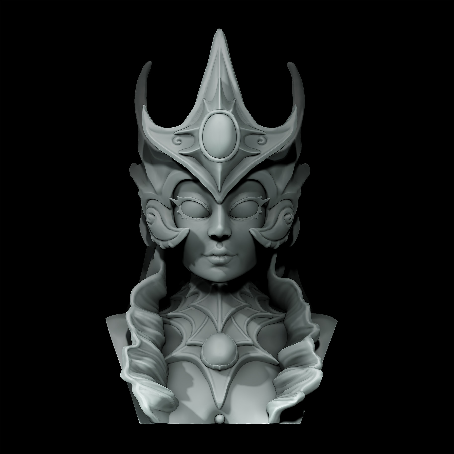 ArtStation - Nami Bust Sculpt