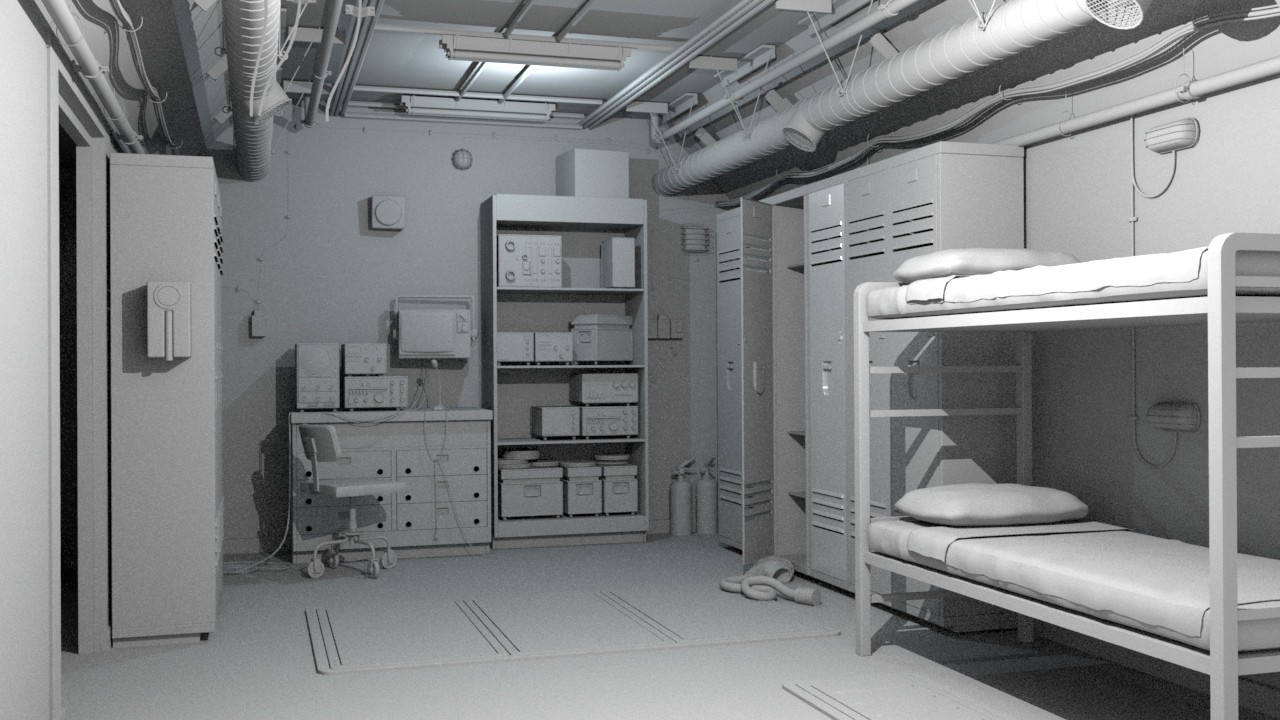 SenBao Lan - Bunker environment render practice