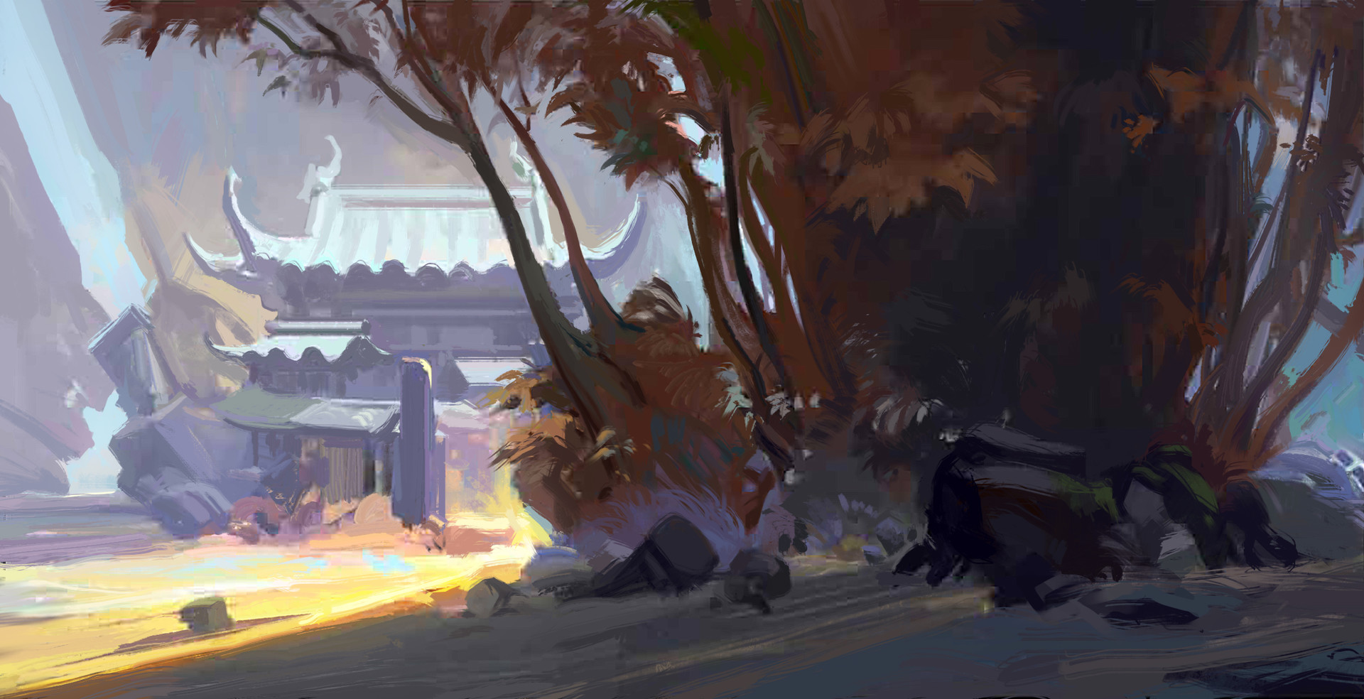 ArtStation - Concept of cartoon house-04