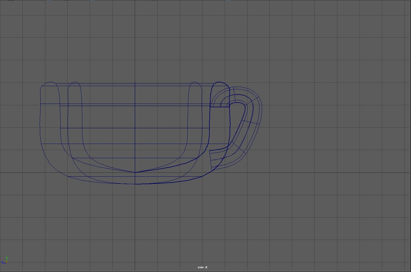 Randy Velez-Natal - Maya Spline Modeling