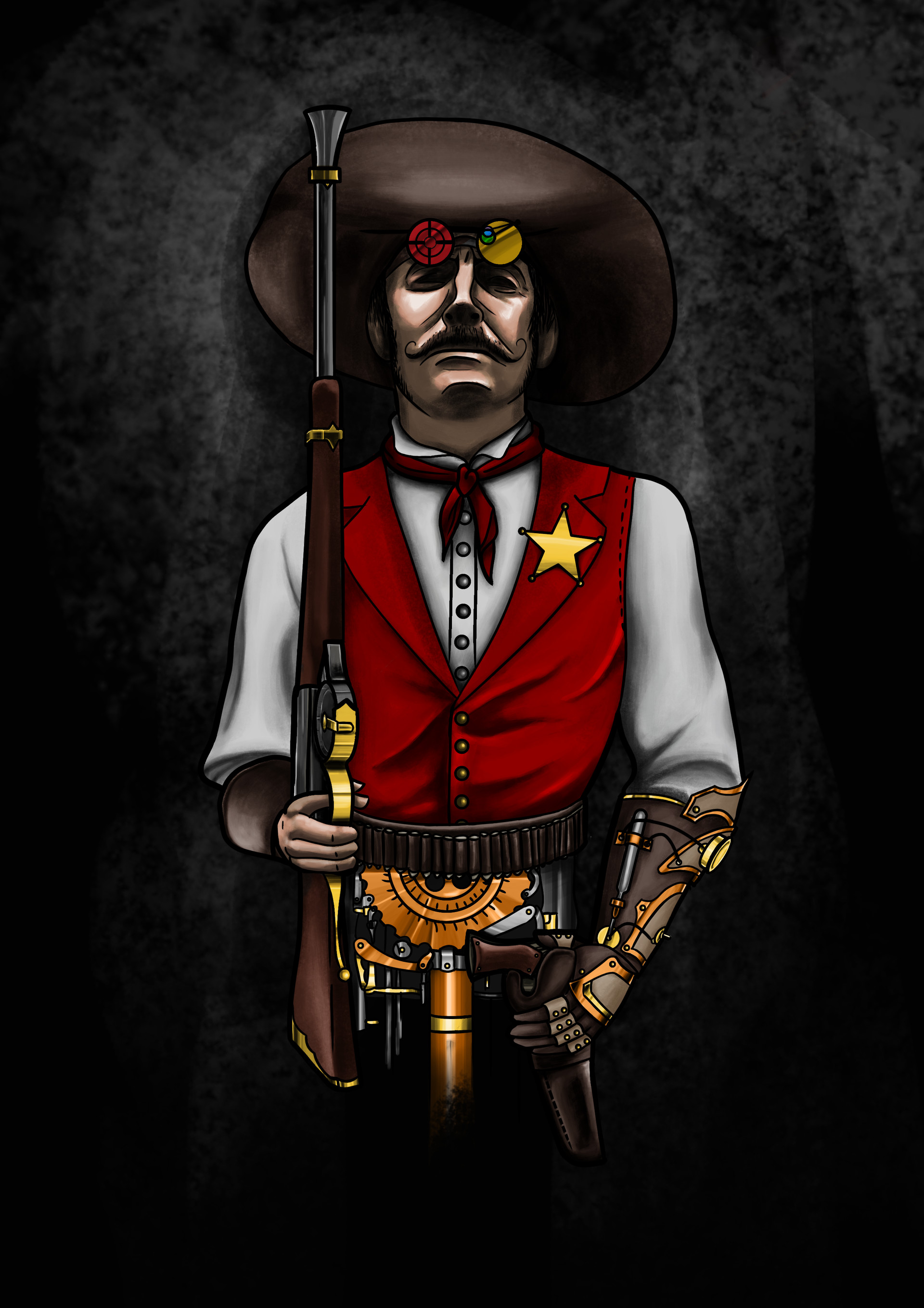 ArtStation - Steampunk Sheriff