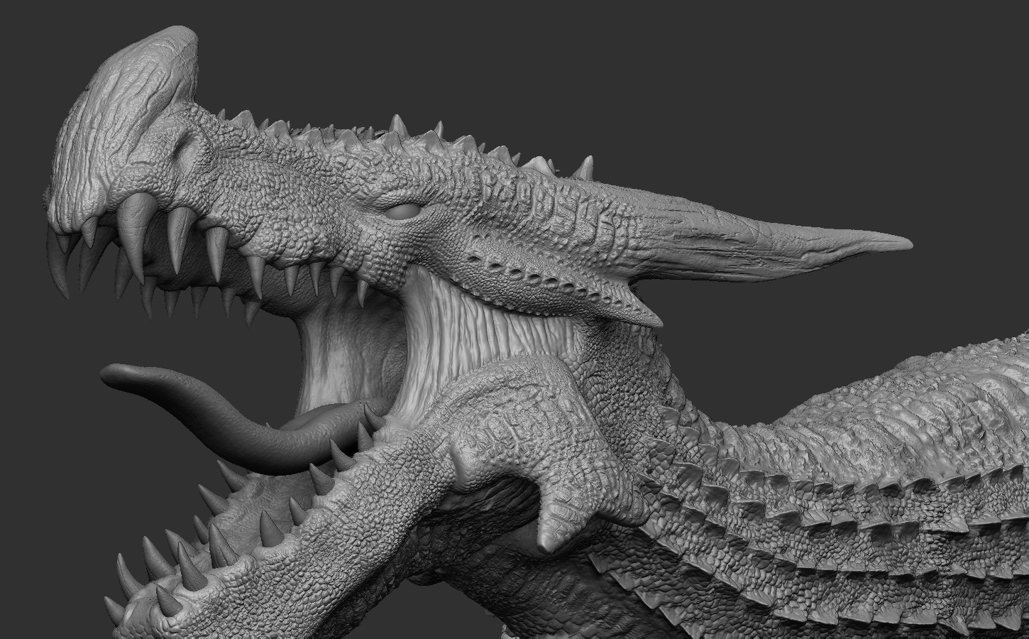 Cameron MacRae - ZBrush Dragon Sculpt