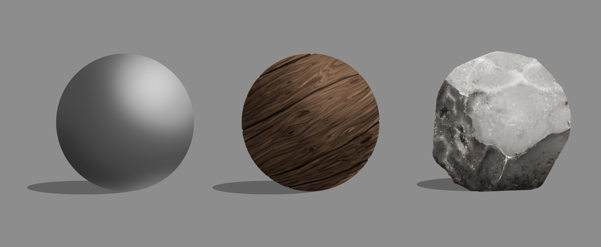 ArtStation - Materials sphere study
