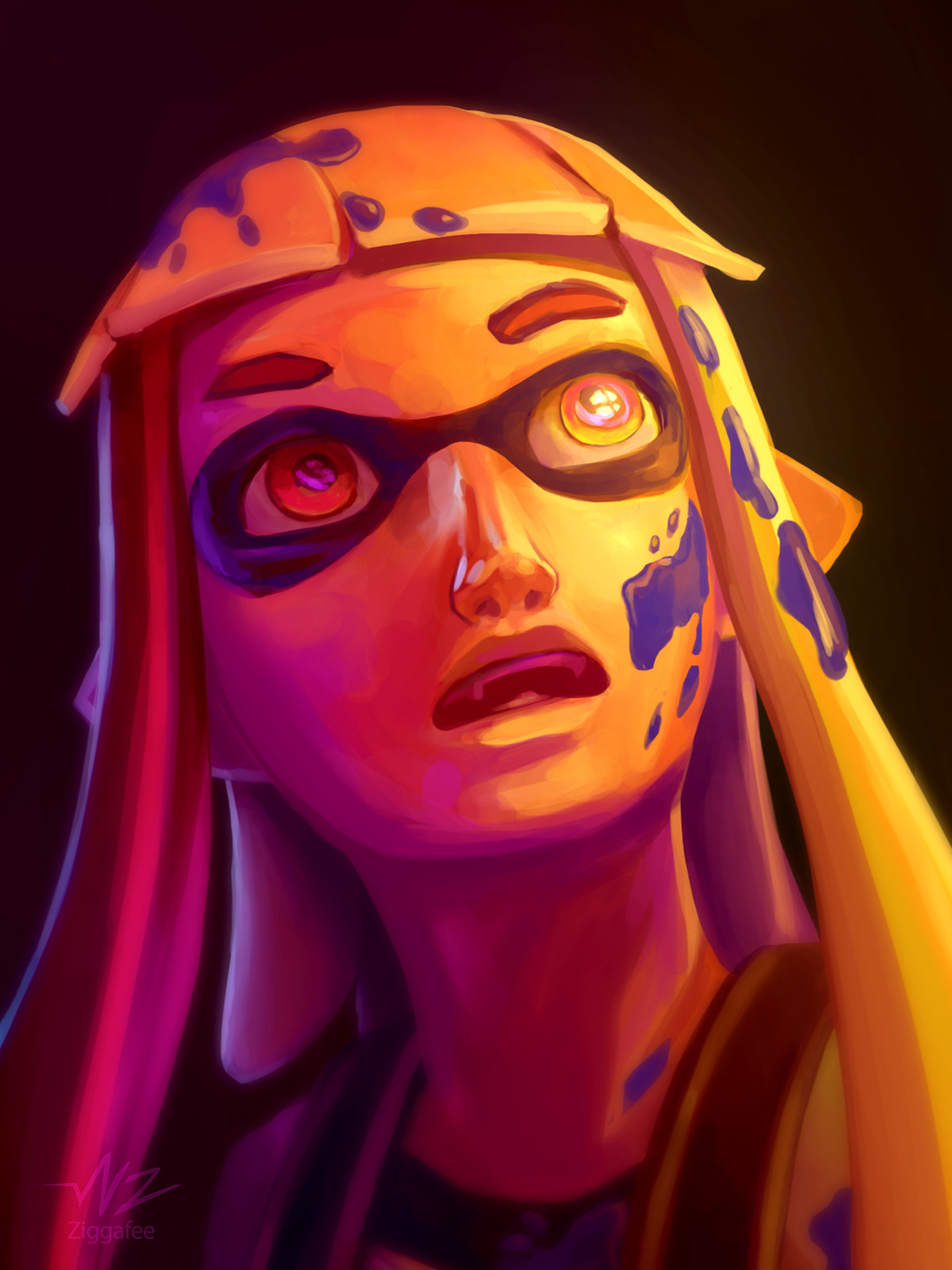 ArtStation - Inkling Super Smash Bro Teaser