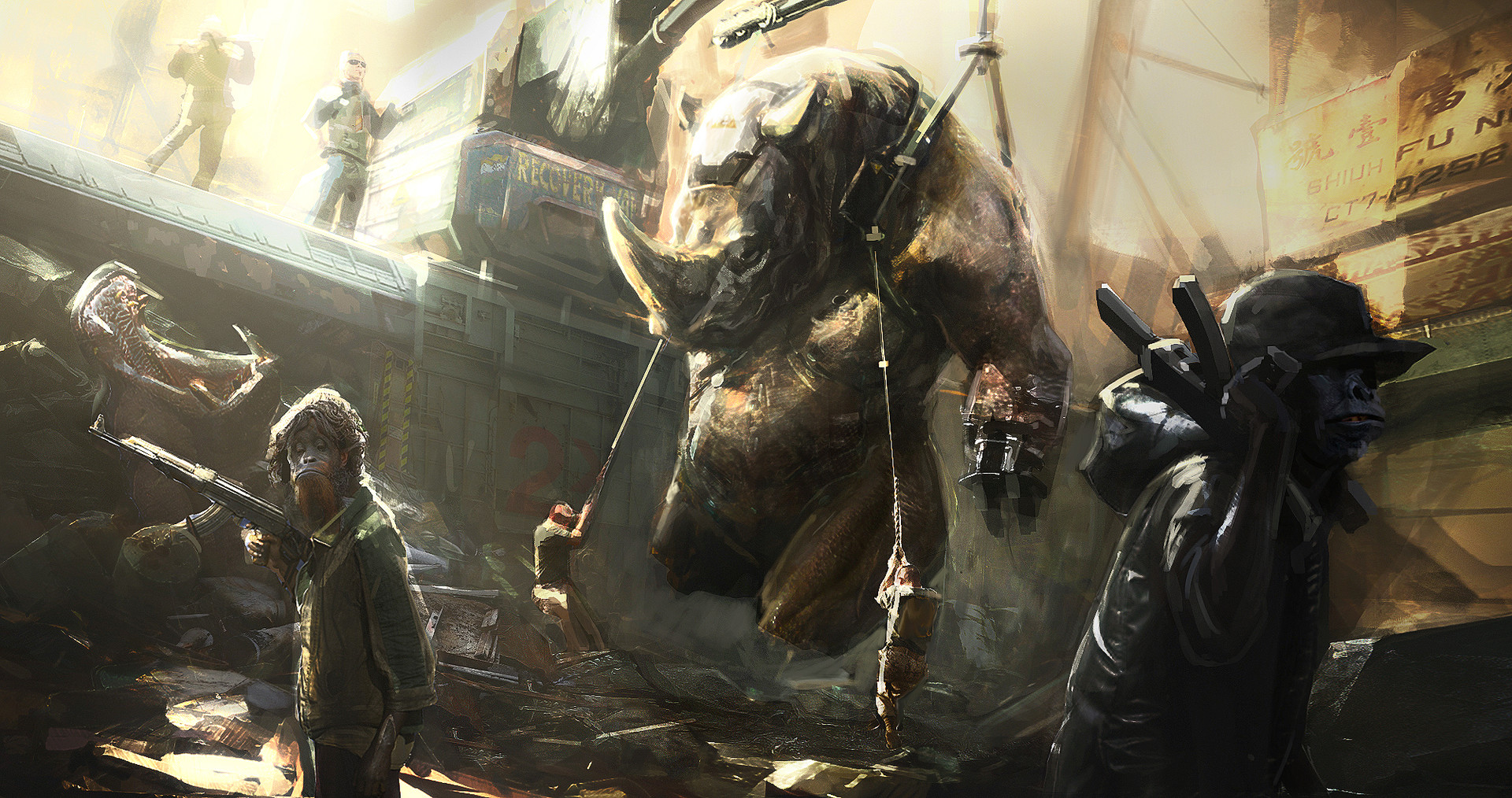 ArtStation - BGE2- JUNKYARD HYBRID