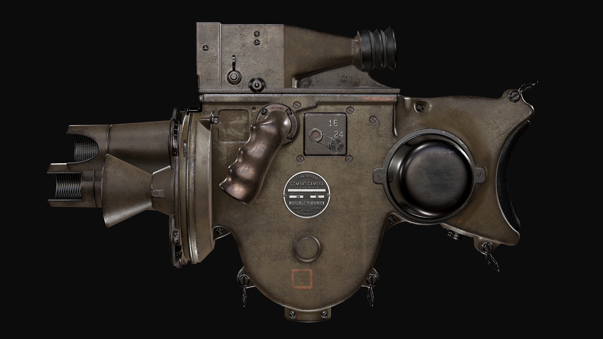 Will Petrosky - Cunningham Combat Camera Model C 35mm Cine Camera