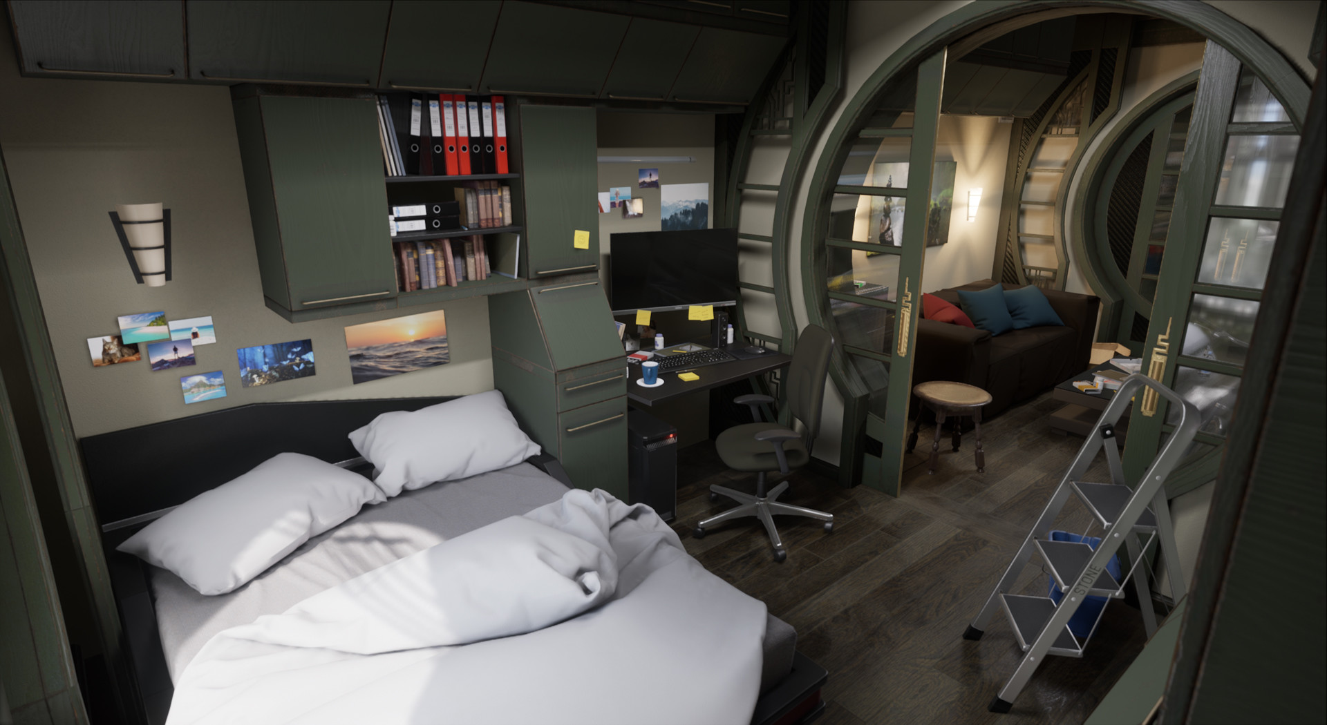 Paul Mader - Scifi Apartment 2018