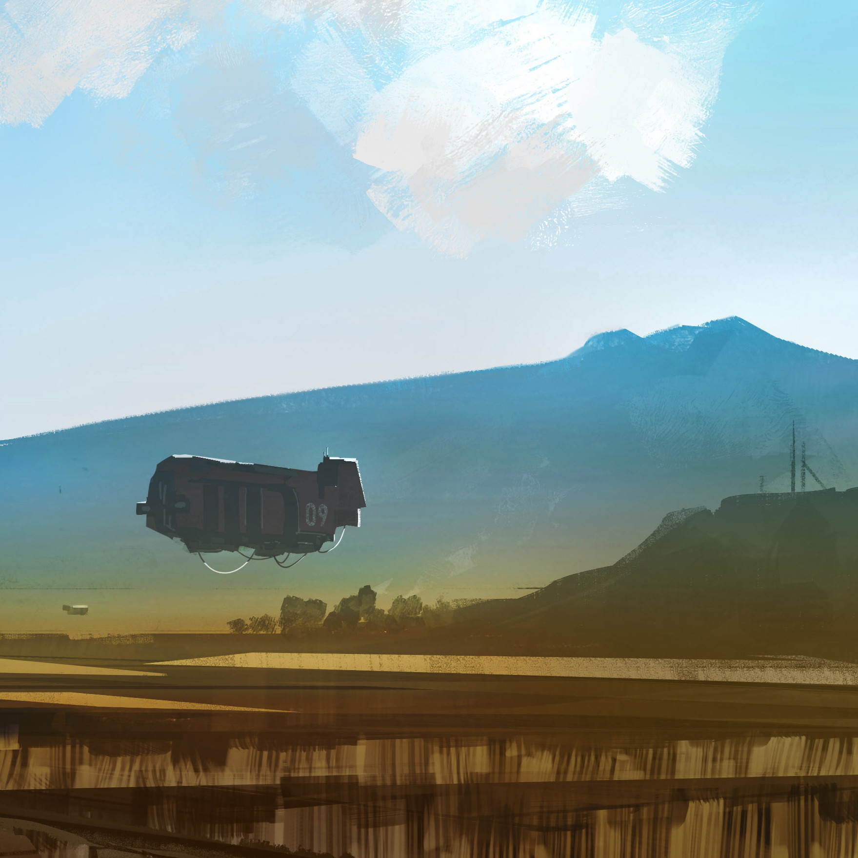 ArtStation - Sci-fi farm detail 2