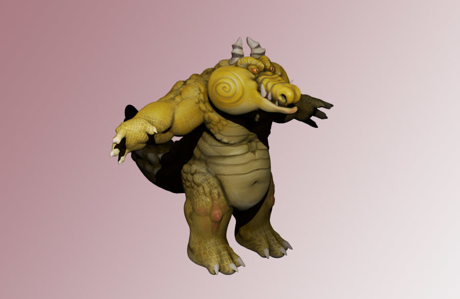 ArtStation - 3D Character Design Class Final: "Chokko"