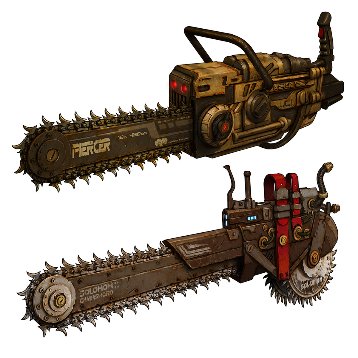 ArtStation - Chainswords