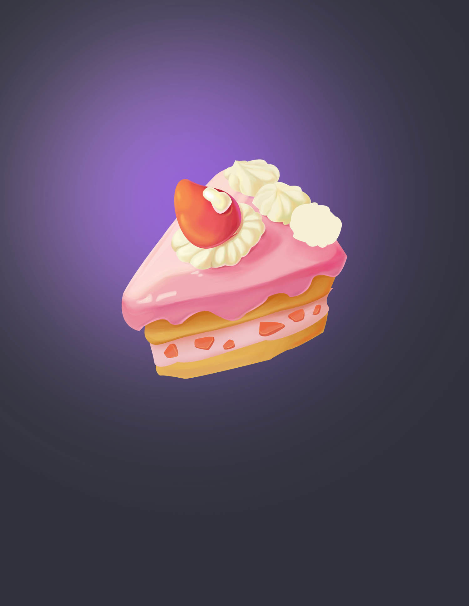 ArtStation - cake item