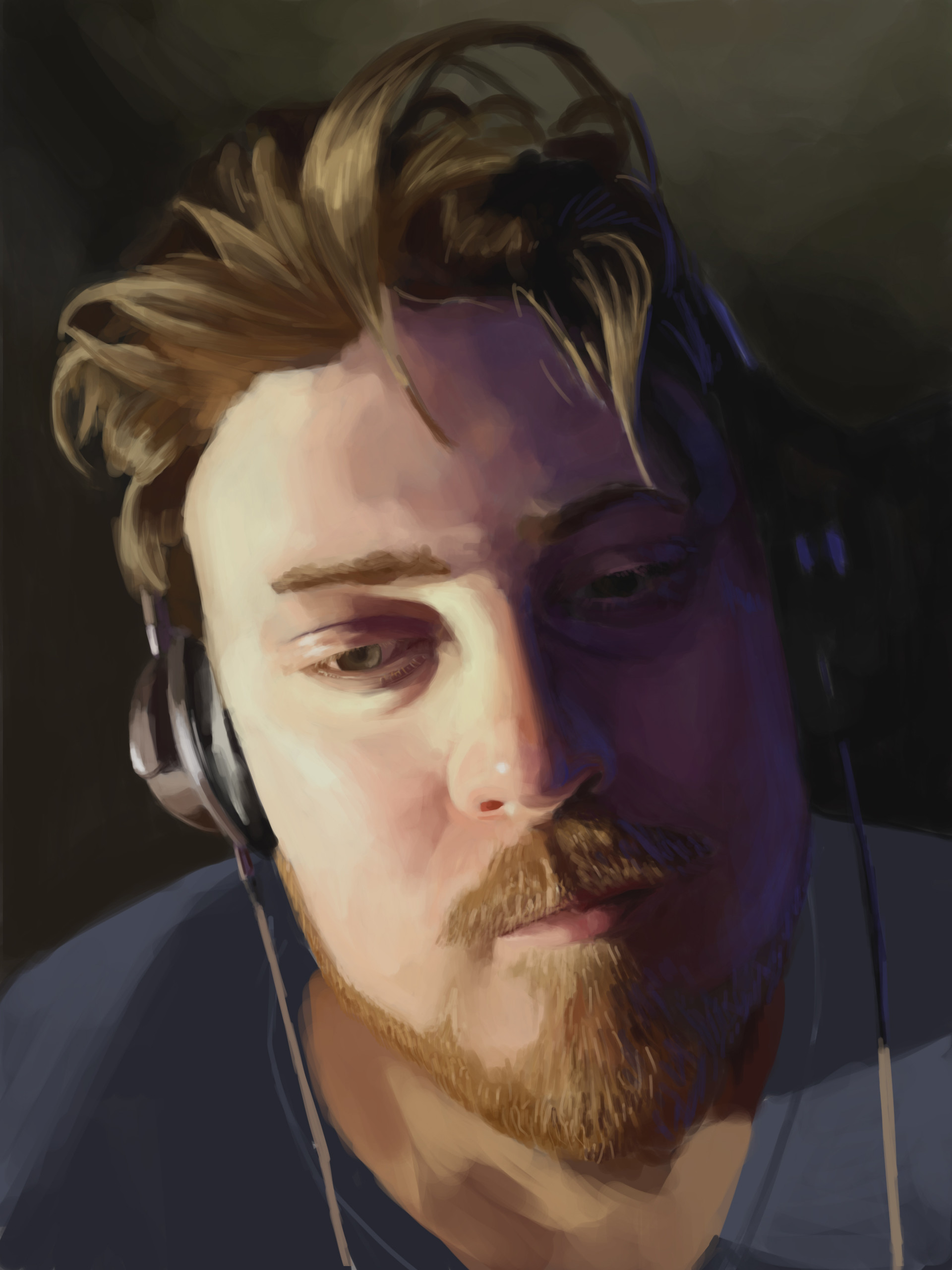 ArtStation - Digital Self Portrait