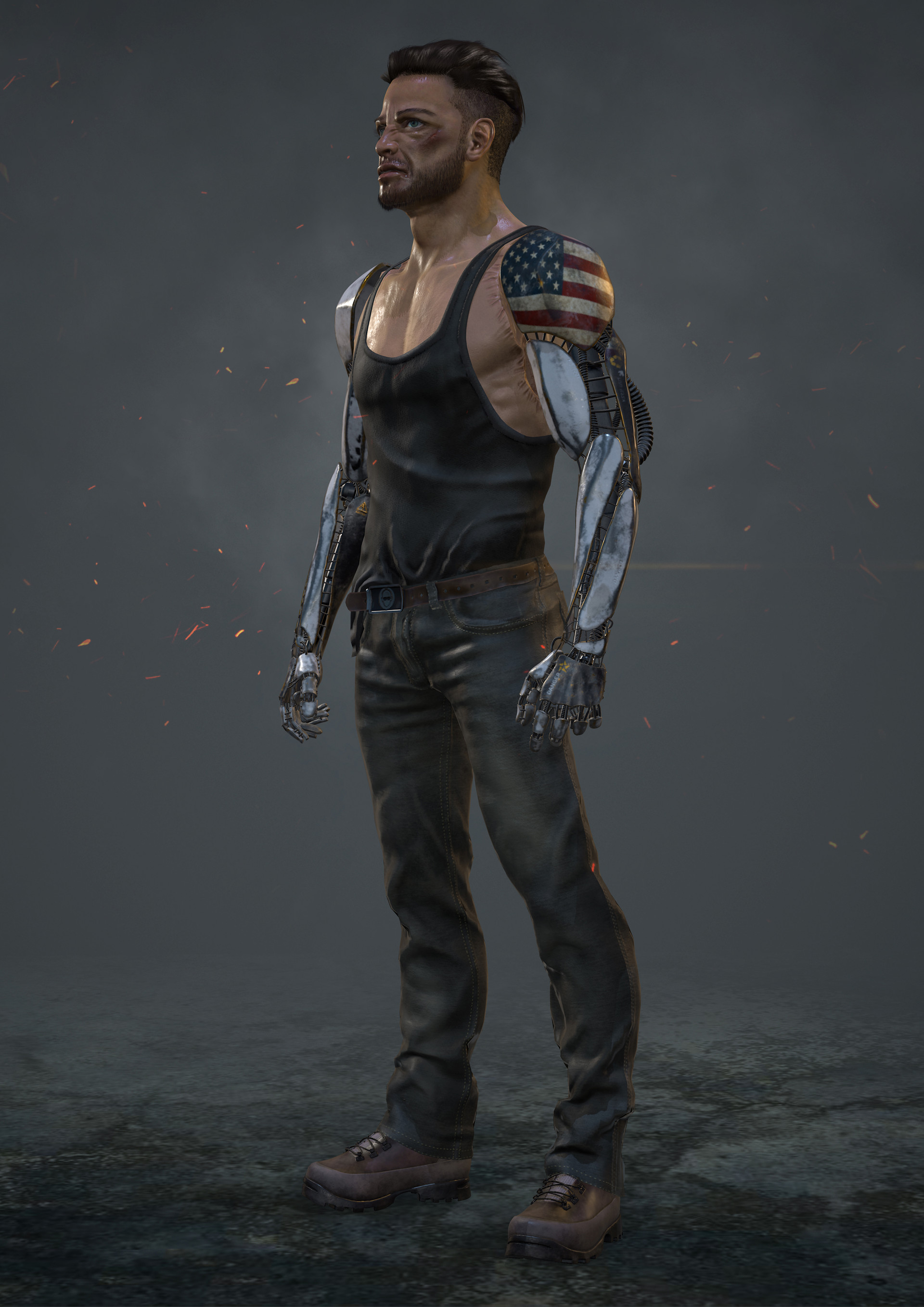 Niraj Hooda - 3d gaming character