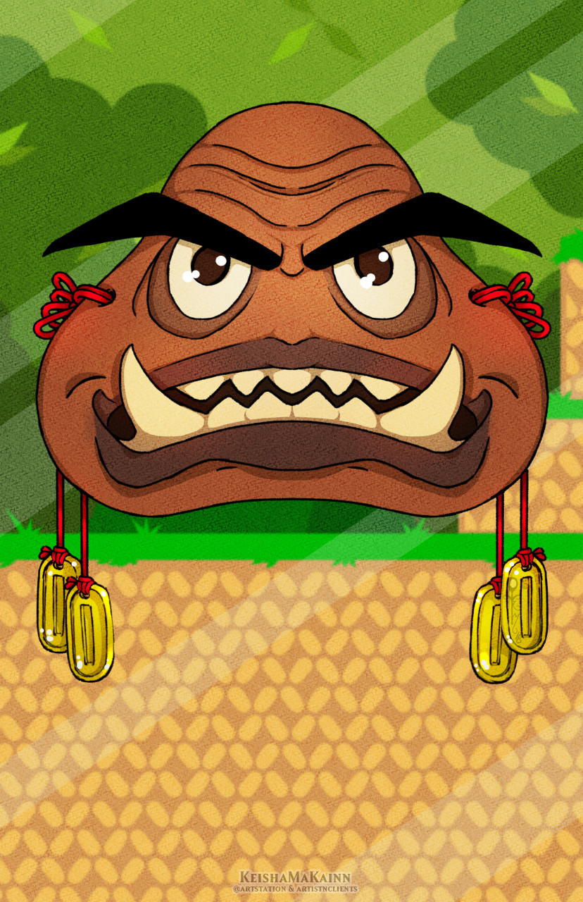 ArtStation - Goomba Kabuki Mask